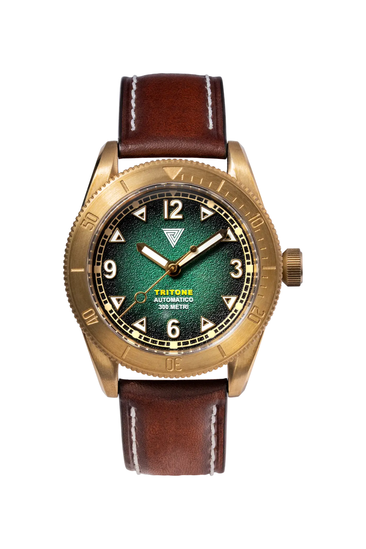 Vertigo Tritone Bronze Ocean Green – Automatic Diver 300m – vertigowatches